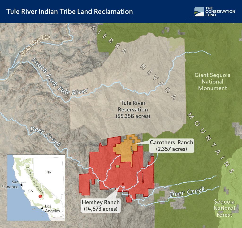 Return of more than 17,000 acres to Tule River Indian Tribe begins ...